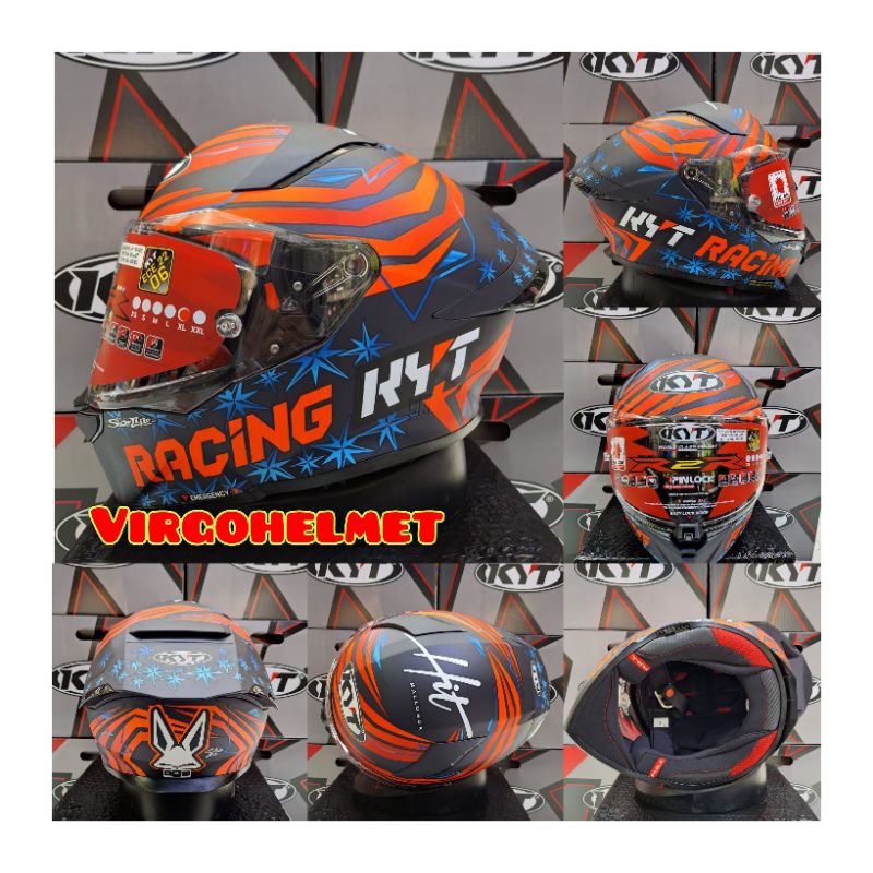 Jual HELM KYT R2R PRO MOTIF FERNANDEZ 2022 NEW | Shopee Indonesia