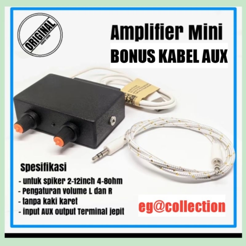 Jual Ampli miniatur/ampli mini 5volt 2x3watt | Shopee Indonesia