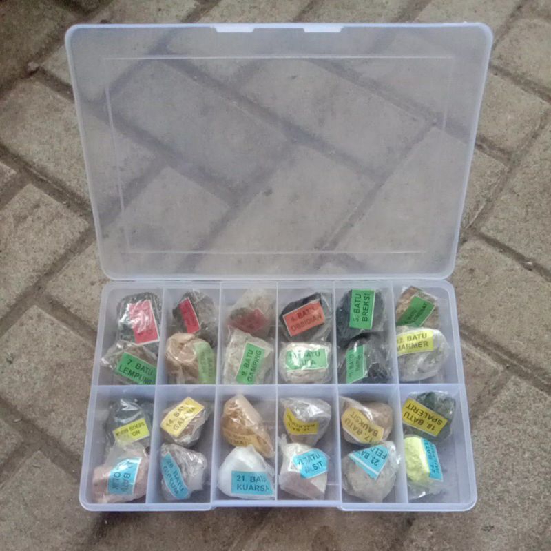 Jual batu batuan, batu sedimen, batu endapan, batu malihan, batu logam ...