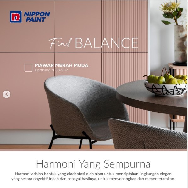 Jual CAT TEMBOK INTERIOR DAN EKSTERIOR NIPPON PAINT - EARTHLING/N3372P ...