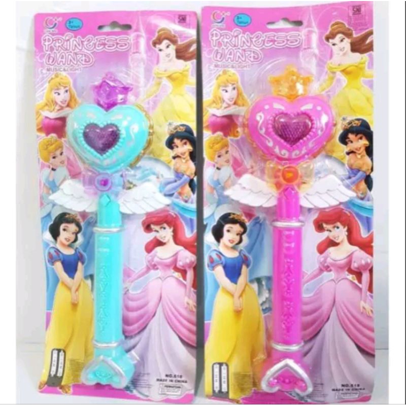 Jual Mainan anak cewek Princess Wand MAINAN TONGKAT PERI MAGIC WAND ...