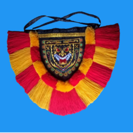 Jual EMBONG / SREMBONG / TUTUP MALU BORDIR GANONG BUTO REOG / JARANAN ...