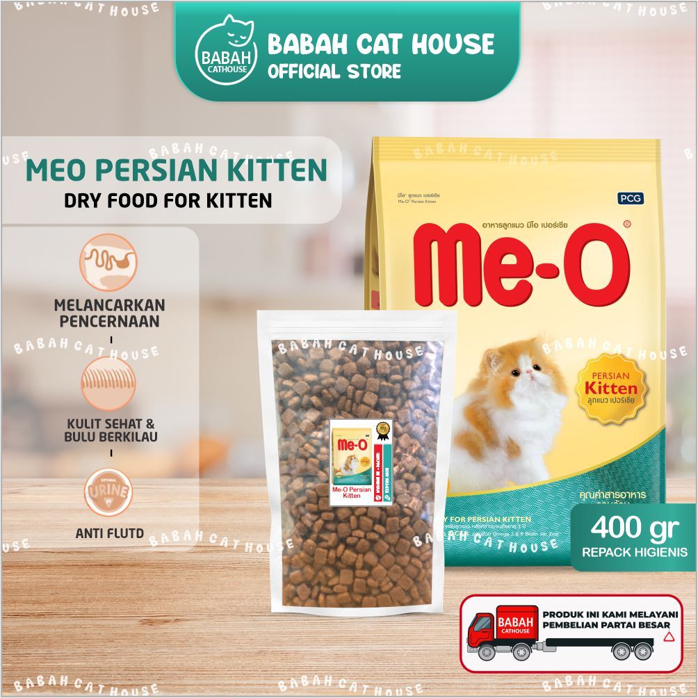 Jual MEO PERSIAN KITTEN 400gr Makanan Anak Kucing Kering Cat Dry Food ...