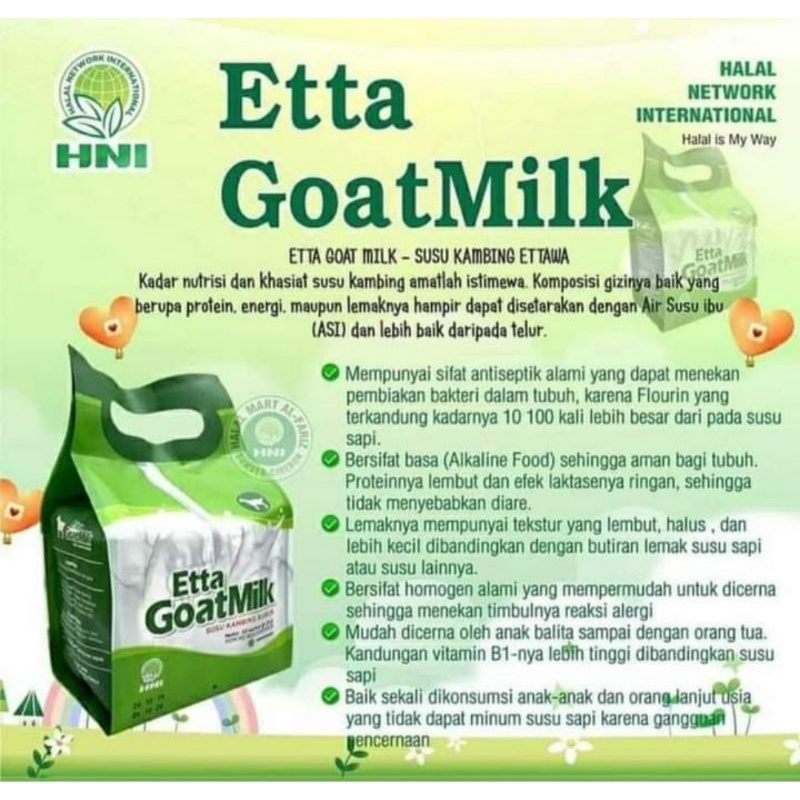 Jual ETTA GOAT MILK (EGM) Susu Kambing Original Ettawa HNI HPAI ...