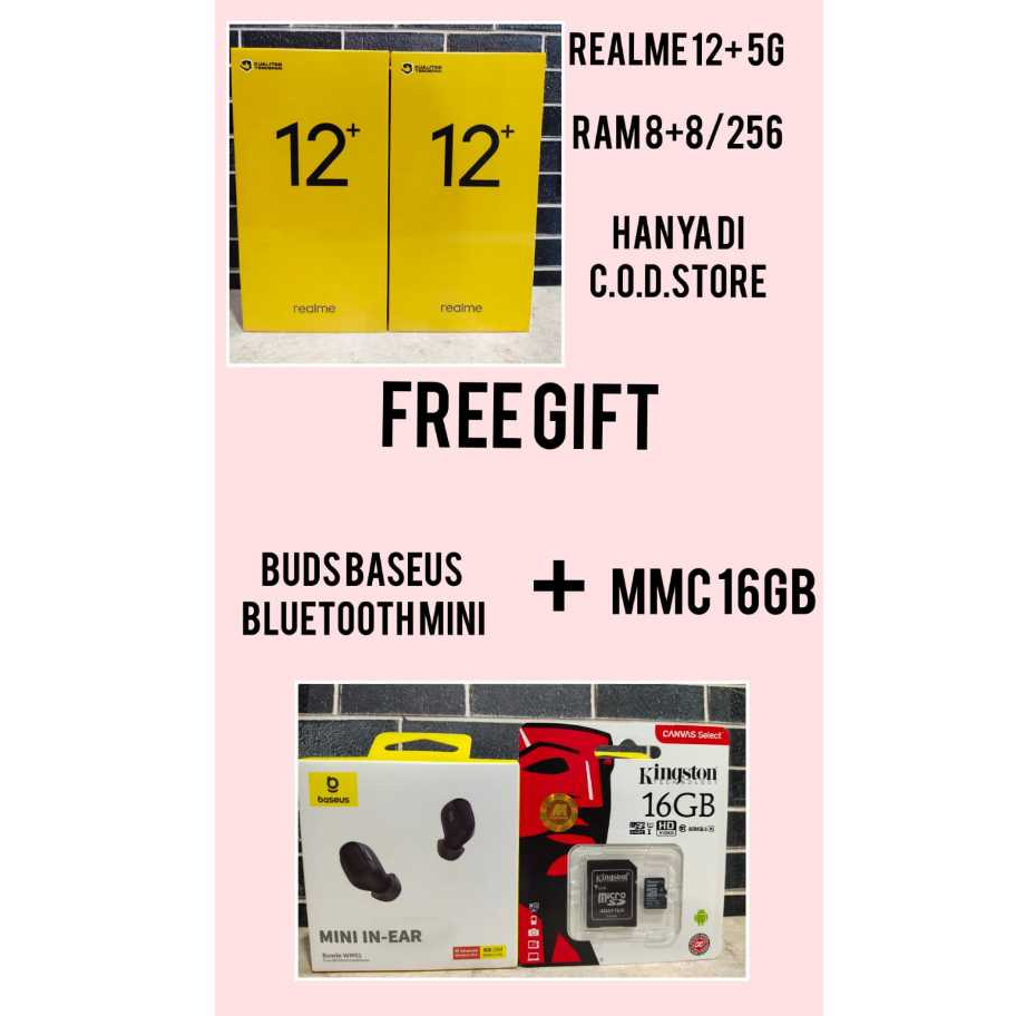 Jual Realme 12 Plus 8GB+8GB*|256GB (Sony LYT-600 OIS Portrait Camera ...