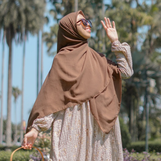 Jual Khimar Voalil | Hijab Alila | Shopee Indonesia