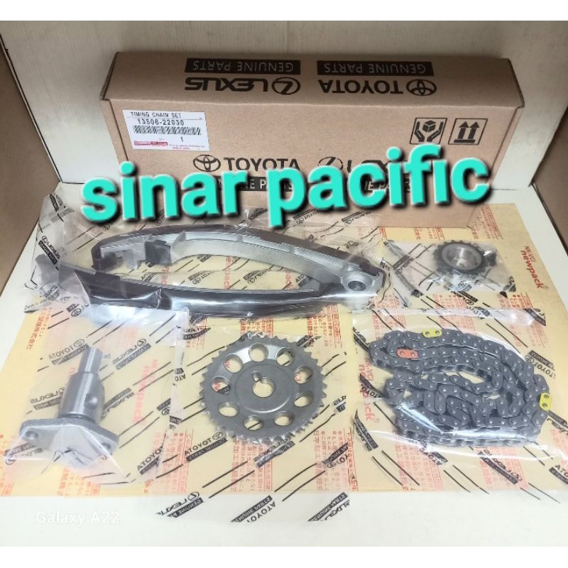 Jual timing chain set rantai keteng set toyota altis old 2002-2005 ...