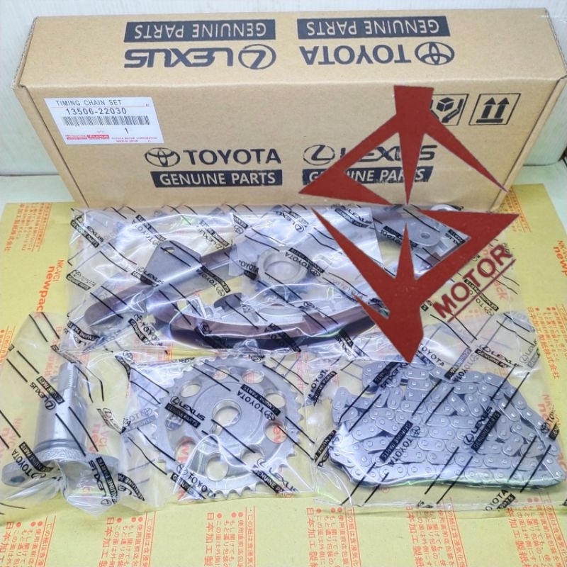 Jual TIMING CHAIN SET ATAU RANTAI KETENG SET TOYOTA COROLLA ALTIS 2002 ...