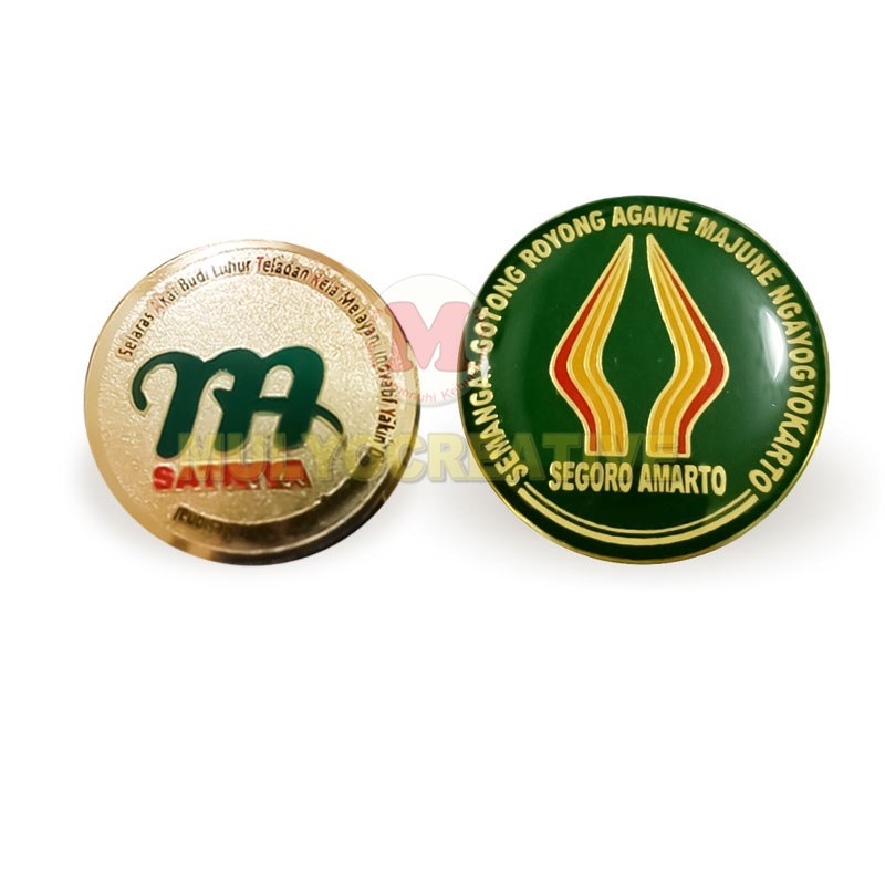 Jual Pin Satria Bros Satriya dan Lencana Segoro Amarto PNS ASN ...