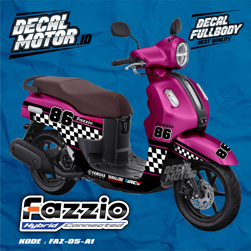 Jual (READY STOK) Decal YAMAHA Fazzio NEW Fullbody - Stiker Decal ...