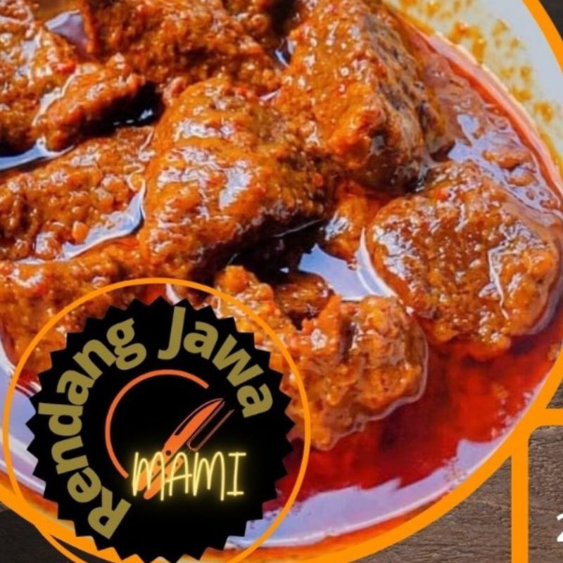 Jual Rendang Kerbau - Rendang Jawa Mami 200 Gram | Shopee Indonesia