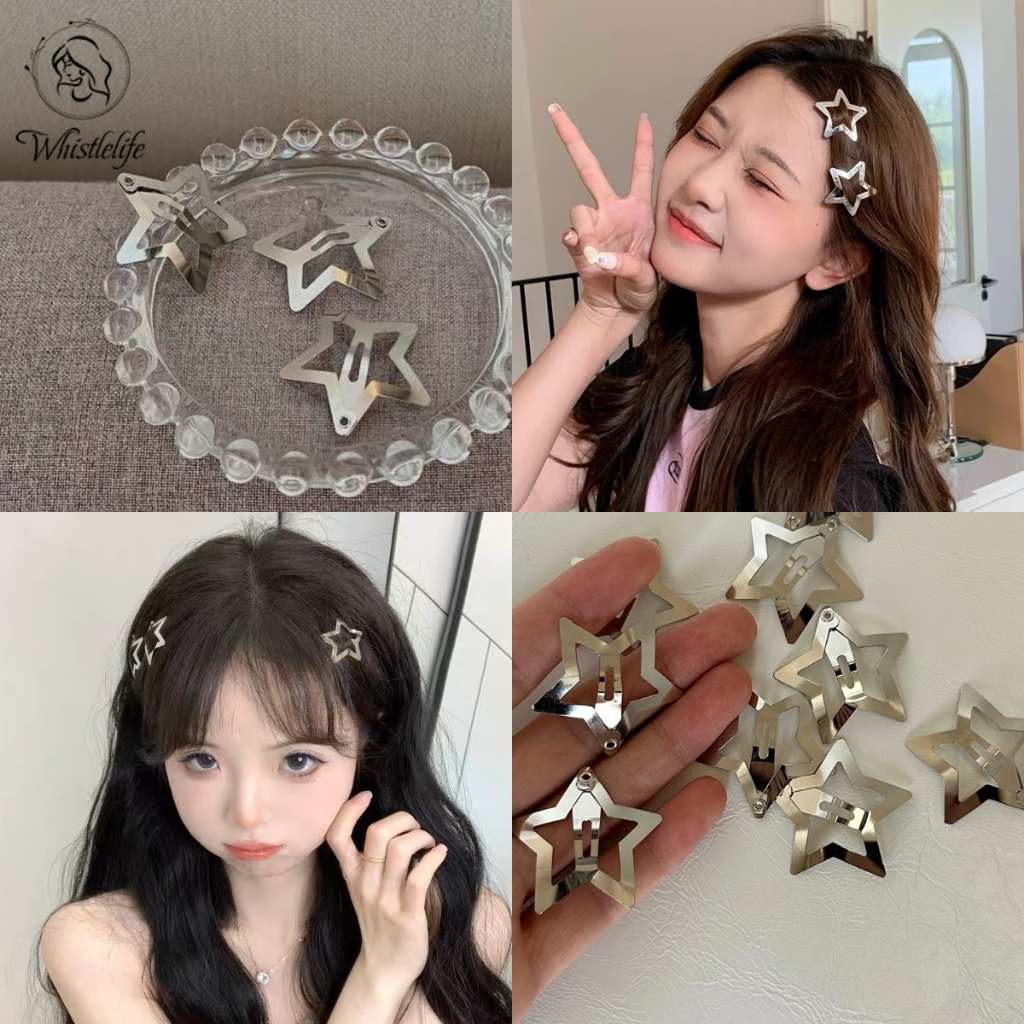 Jual COD Klip Rambut Bintang Jepit Rambut Bintang Manis Gadis Aksesoris ...