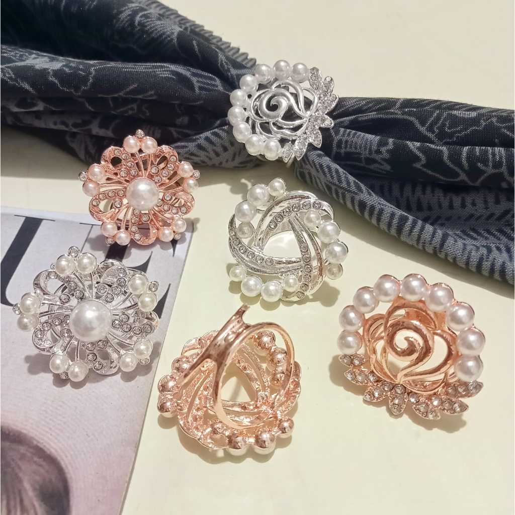 Jual Ring hijab/Cincin jilbab/Bros selendang/Ring jilbab terbaru/Cincin ...