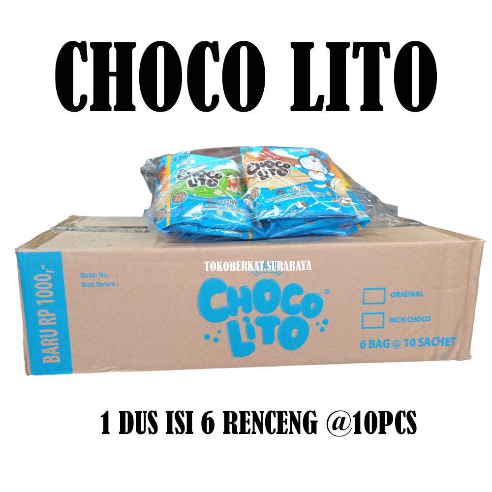 Jual CHOCO LITO DUS ISI 6 RENCENG | Shopee Indonesia