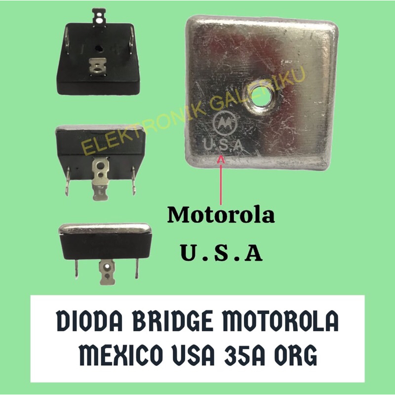 Jual DIODA BRIDGE MOTOROLA MEXICO USA 35A ORG | Shopee Indonesia
