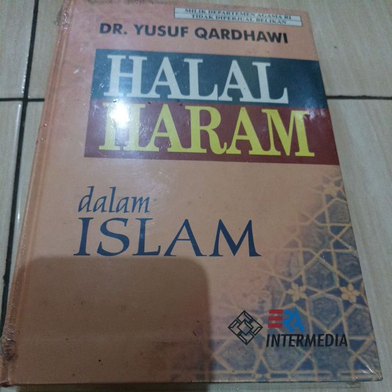 Jual BUKU TENTANG HALAL DAN HARAM - DR. YUSUF AL - QARADHAWI, ORIGINAL | Shopee Indonesia