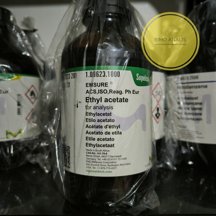 Jual ETHYL ACETATE | ETIL ASETAT MERCK 109623 - REPACKING | Shopee ...