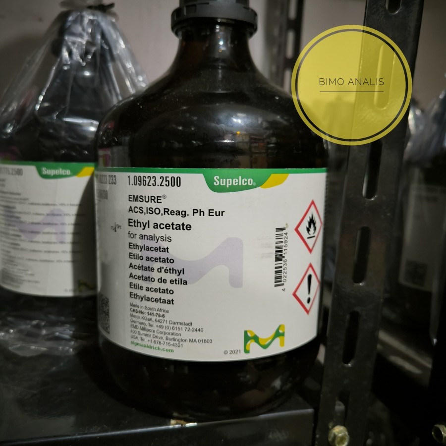 Jual ETHYL ACETATE 2.5L | ETIL ASETAT - MERCK 1.09623.2500 | No Cat ...