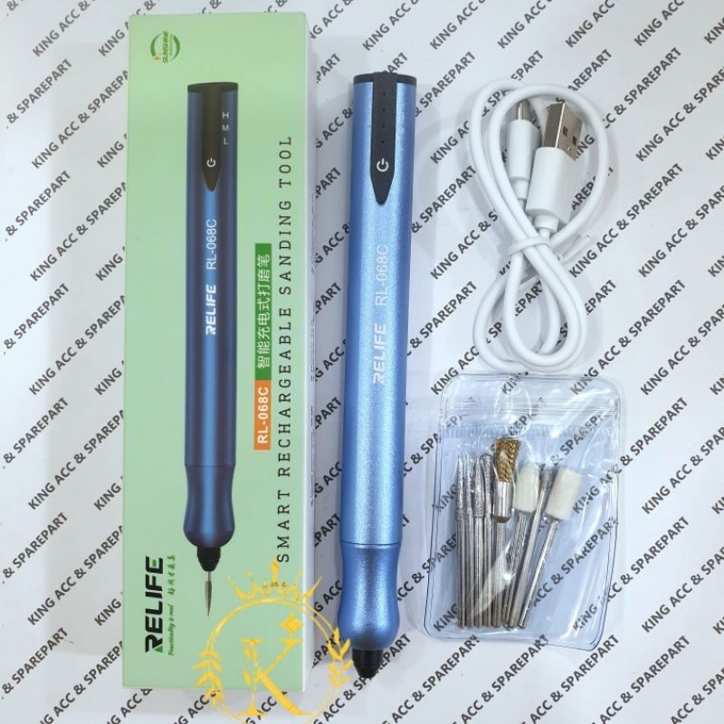Jual TOOLS GRINDER PEN RELIFE RL-068C GRINDA MINI POLISH PEN ALAT ...