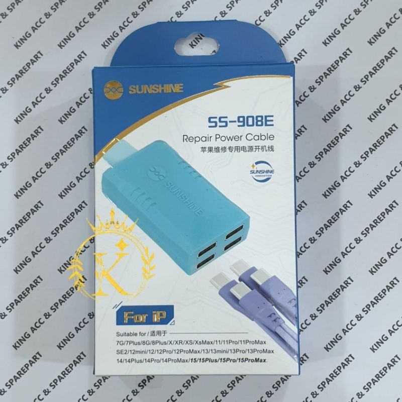 Jual TOOLS CABLE POWER SUPPLY SUNSHINE SS-908E IP 7 - 15 PRO MAX SERIES | Shopee Indonesia