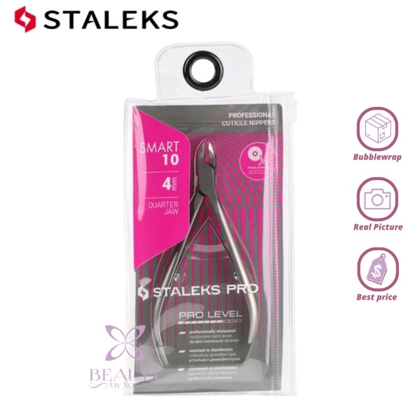 Jual STALEKS PRO SMART 10-4MM Cuticle Nipper Expert Original Manicure | Shopee Indonesia