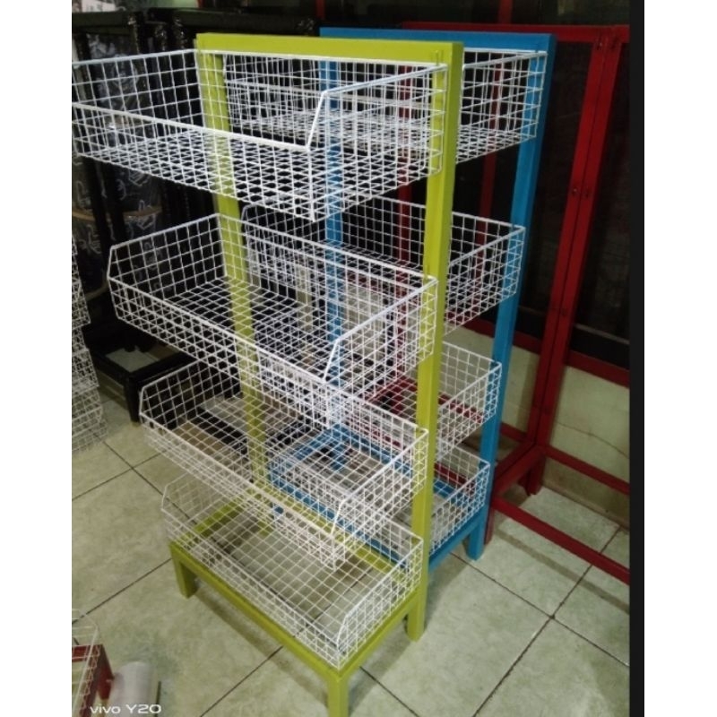Jual rak Ciki 4 susun ukuran lebar 30 cm panjang 53 cm tinggi 120 cm ...