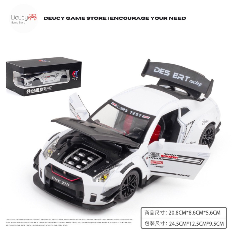 Jual Diecast JDM CheZhi Nissin GTR 35 1:24 Sport Car | Shopee Indonesia