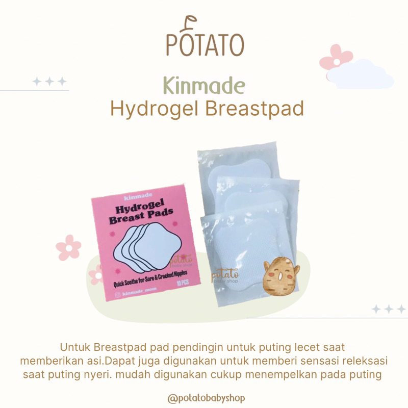 Jual Kinmade Hydrogel Breastpads - Breastpad Pendingin Puting | Shopee ...