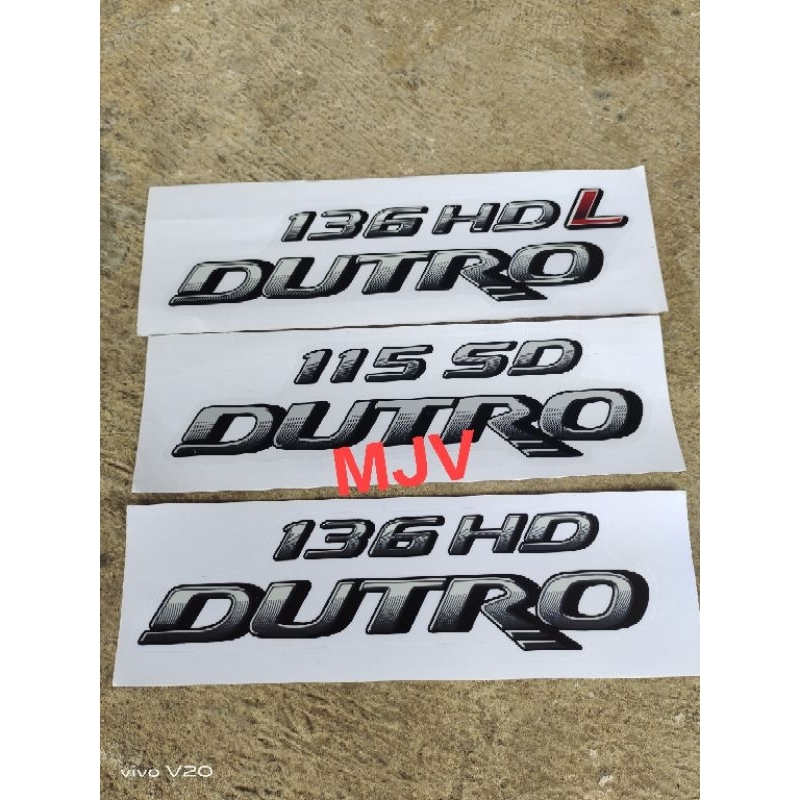 Jual STIKER KABIN ISUZU ELF HINO DUTRO 136 HDL 115SD 300 | Shopee Indonesia