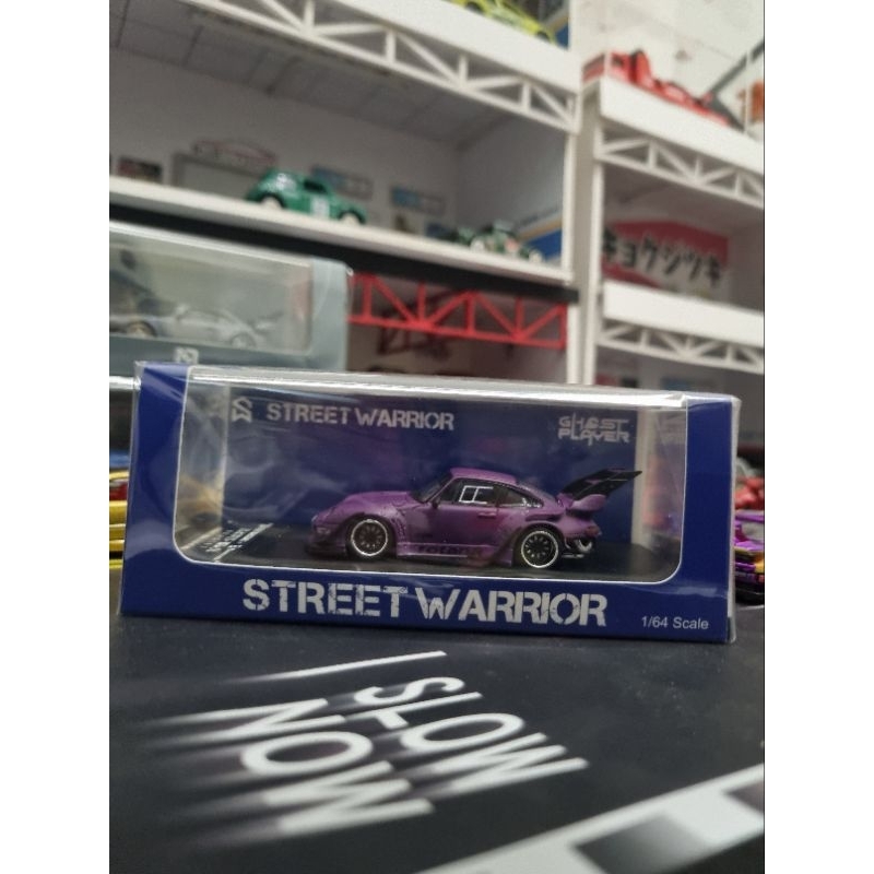 Jual STREET WARRIOR PORSCHE RWB MATTE PURPLE HIGH WING SEALED | Shopee ...