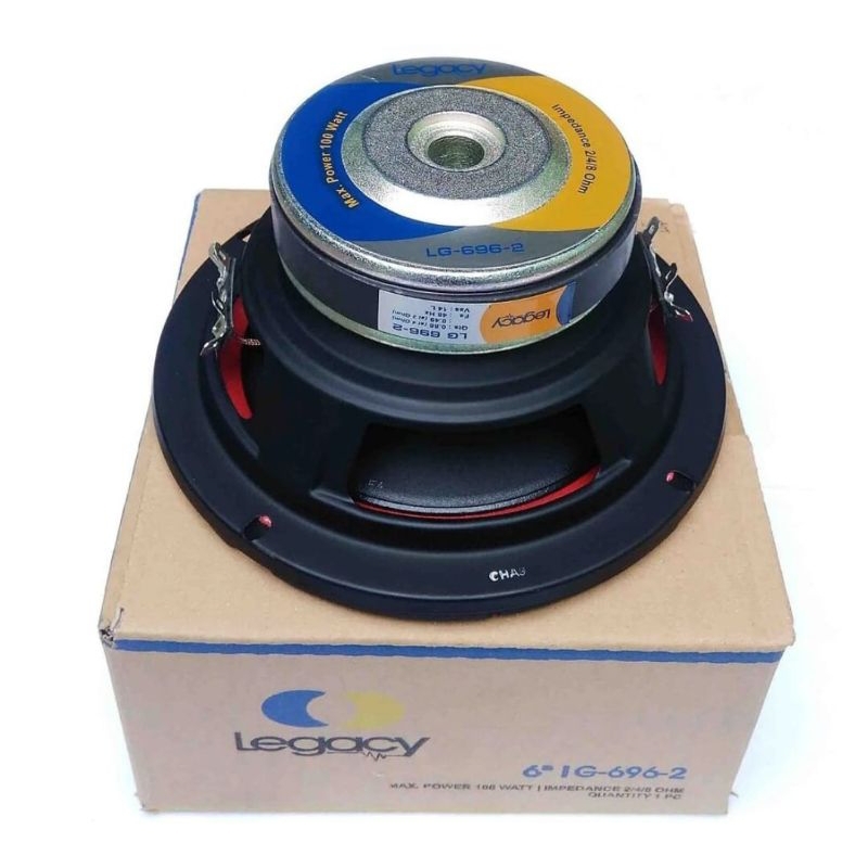 Jual Speaker 6 inch LG-696-2 LEGACY original dobel coil | Shopee Indonesia