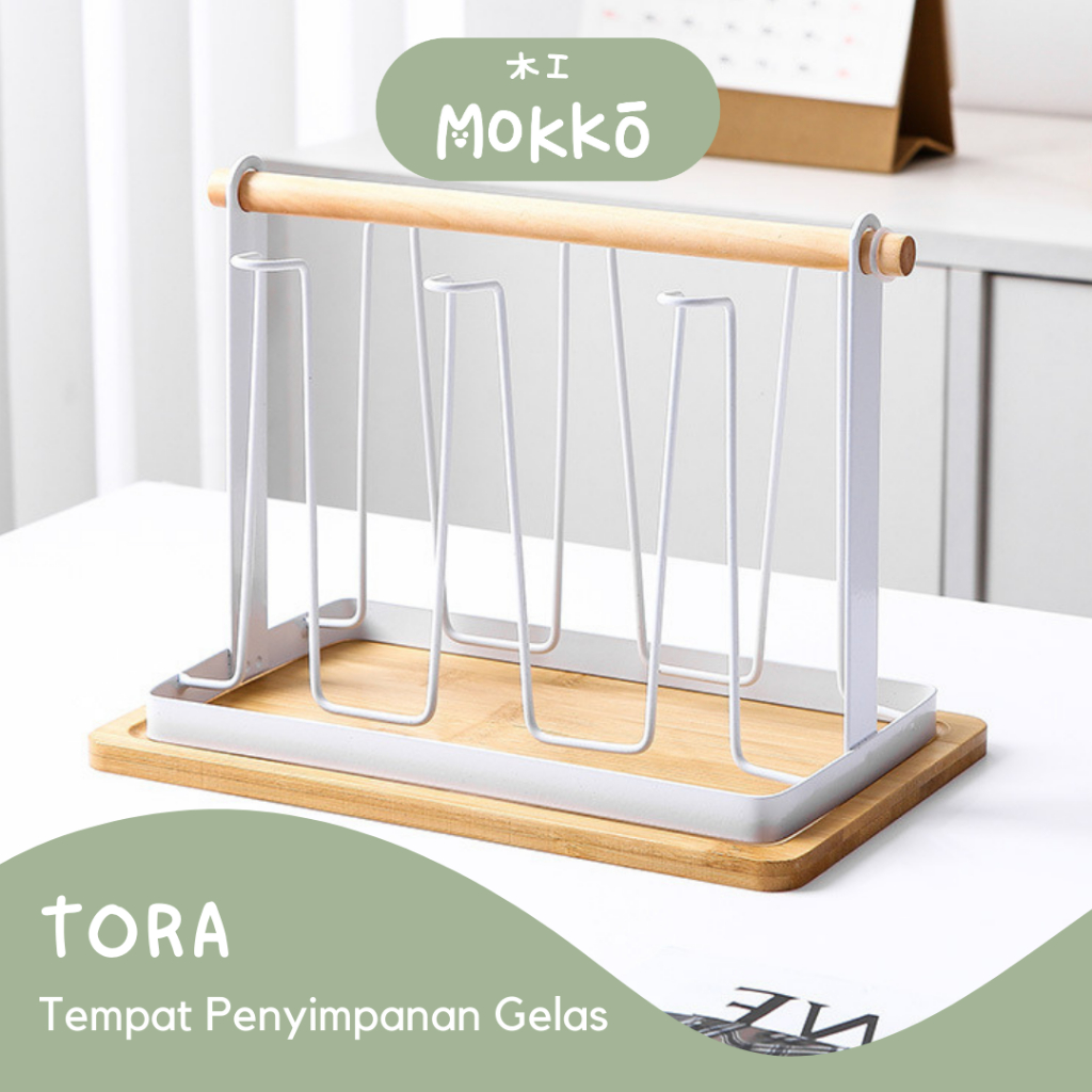 Jual MOKKO - TORA Rak Gantung Cangkir Minum Minimalis Wadah Simpan ...
