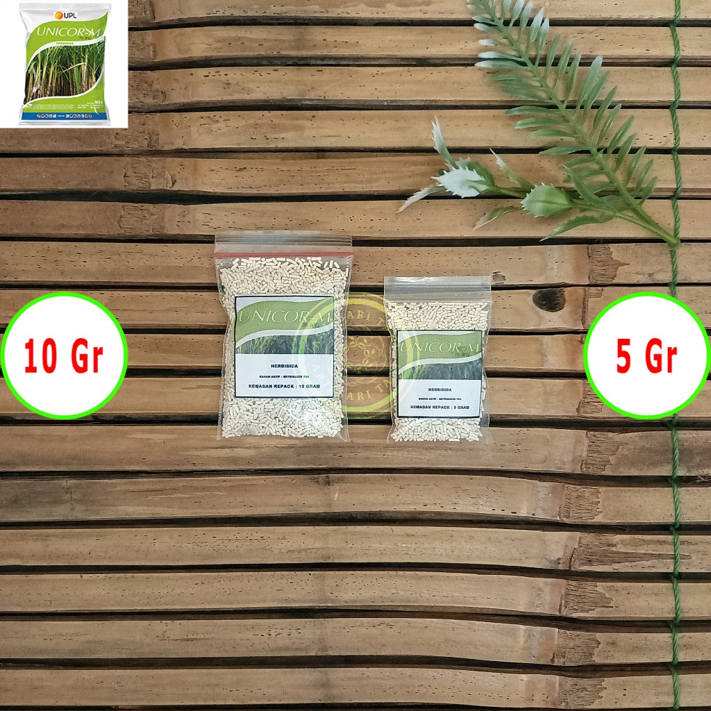 Jual REPACK UNICOR-M 70 WG 5 MG / 10 MG HERBISIDA RACUN RUMPUT GULMA OBAT RUMPUT | Shopee Indonesia
