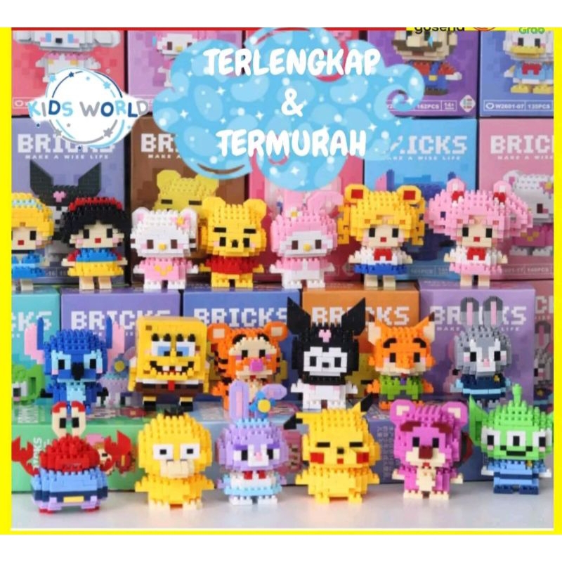 Jual DIY LEGO - LEGO RAKIT VIRAL BRICK - LEGO BRICK BOX / LEGO RAKIT ...