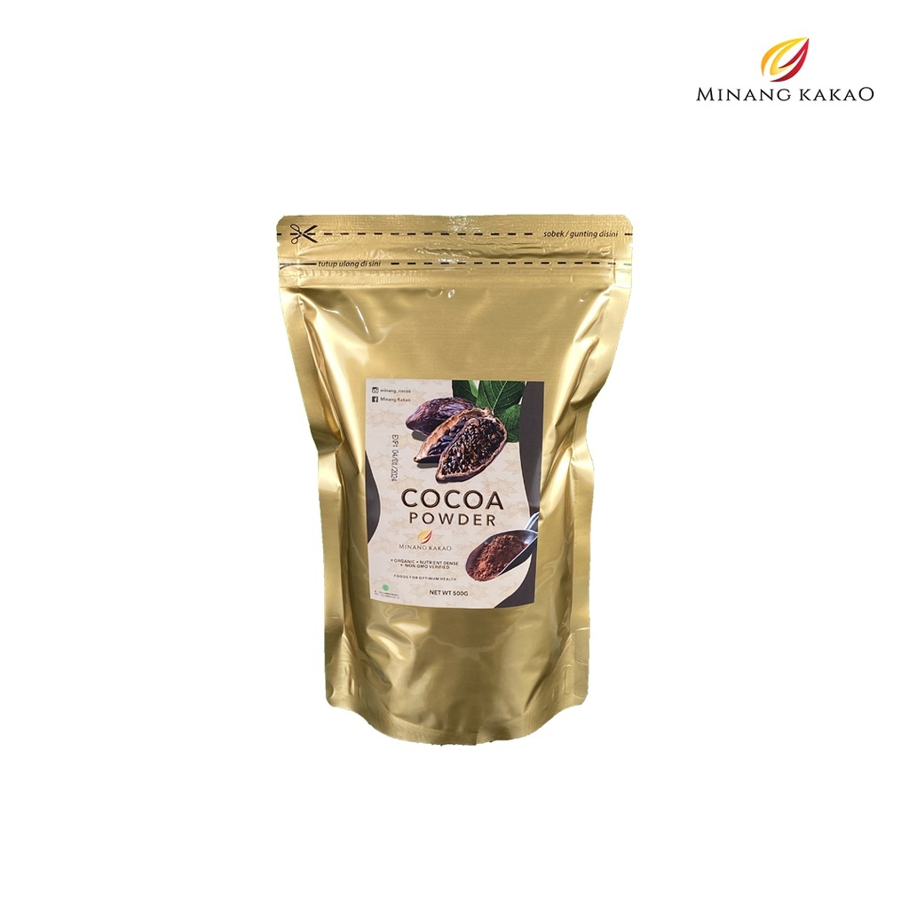 Jual Cocoa Powder / Coklat Bubuk - Minang Kakao - 500gr | Shopee Indonesia