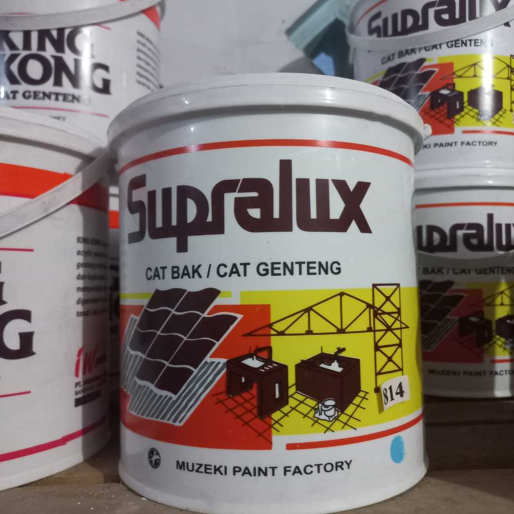 Jual Cat Genteng Supralux, Cat Bak Cat Kolam Cat Serbaguna 4 Kg ...