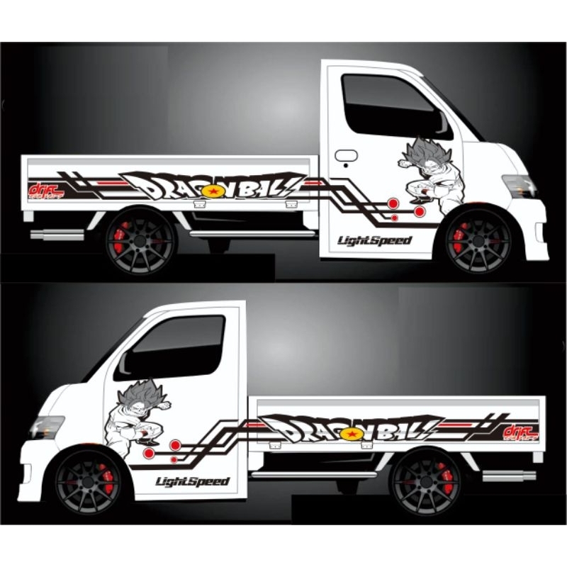 Jual STICKER STICKER CUTTING MOBIL PICK UP GRAN MAX READY STOCK BISA ...