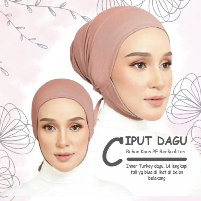 Jual CIPUT INNER DAGU TALI KAOS / INNER DAGU Syari KAOS / CIPUT DAGU ...