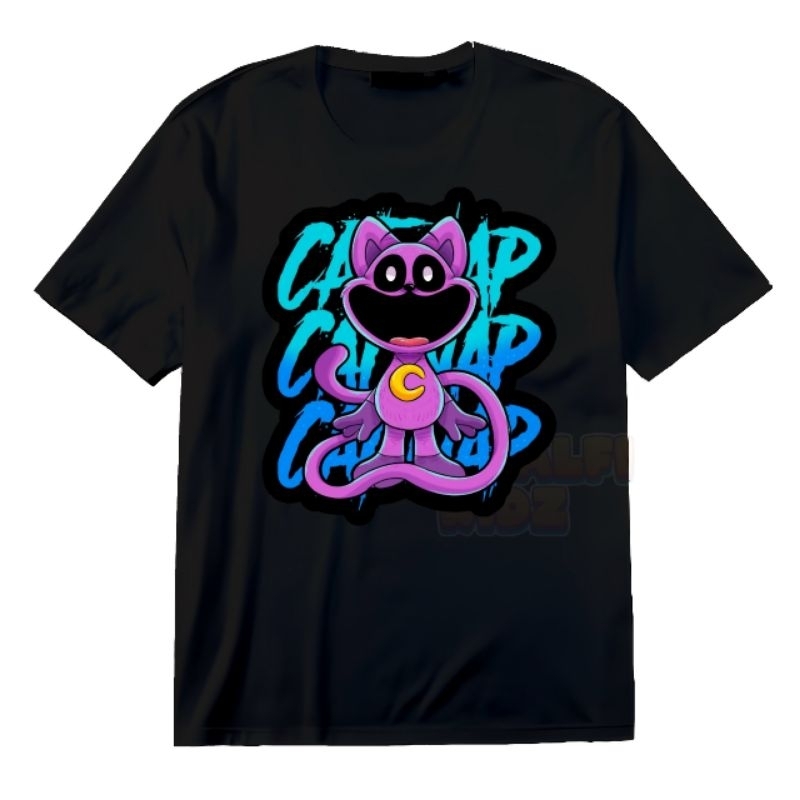 Jual Kaos Anak Catnap Poppy play Time Chapter 3 Smilling Critters | Shopee Indonesia