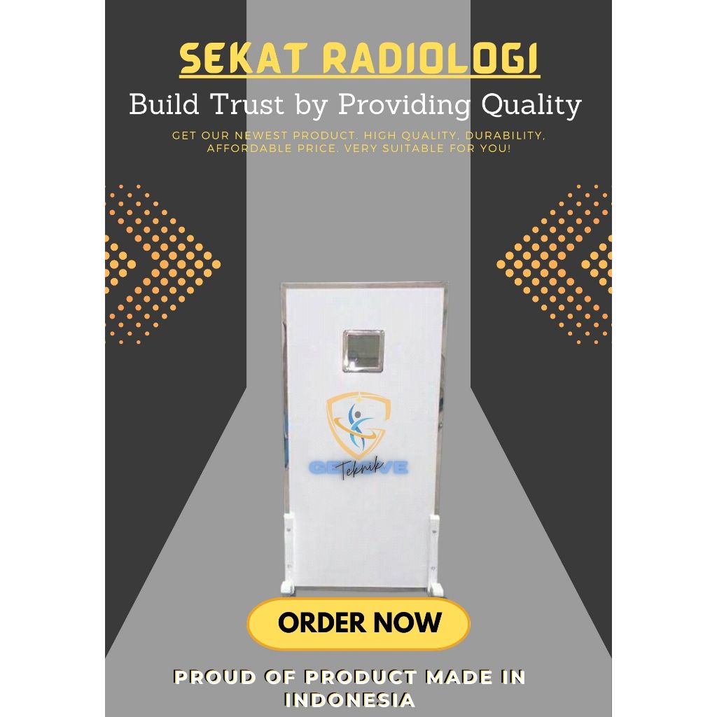 Jual Pintu Anti Radiasi PB / Pintu Xray - Tabir Radiologi - Sekat ...