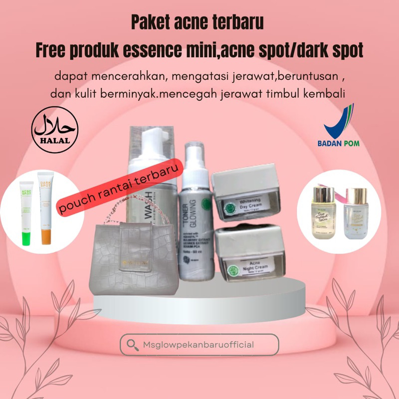 Jual Paket Acne Basic (FREE ACNE SPOT/DARK SPOT/DTE CENTELA 30ML) | Shopee Indonesia