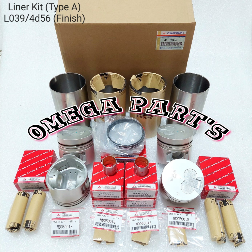 Jual LINER KIT/LINER SET MITSUBISHI KUDA L039/L300 FINISH | Shopee ...