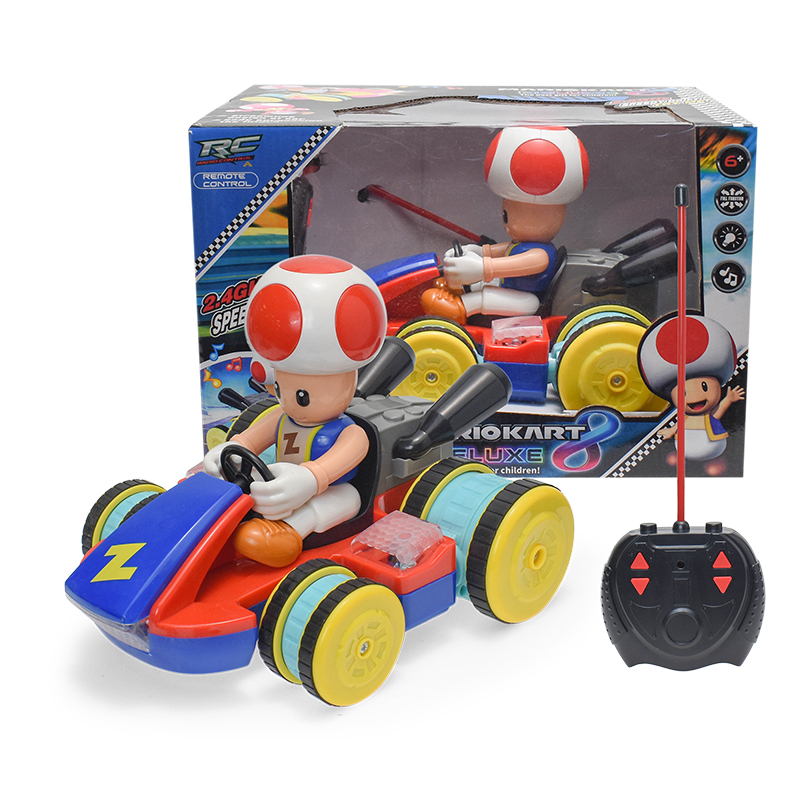 Jual Super Mario Bros Remote RC Car Toad kart 8 Deluxe Car Toy | Shopee ...