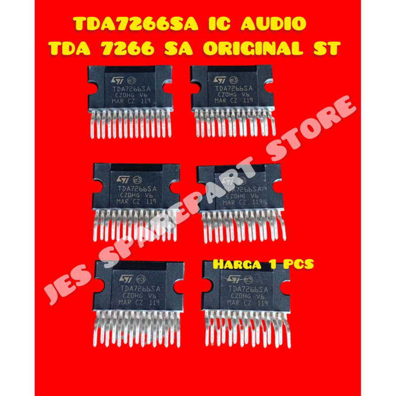 Jual TDA7266SA IC AUDIO TDA 7266 SA ORIGINAL ST | Shopee Indonesia