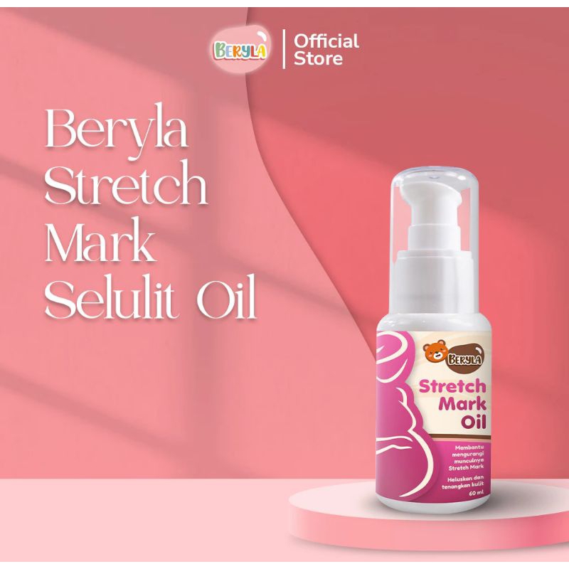 Jual BERYLA Mom Stretch Mark Oil 60ml | Shopee Indonesia
