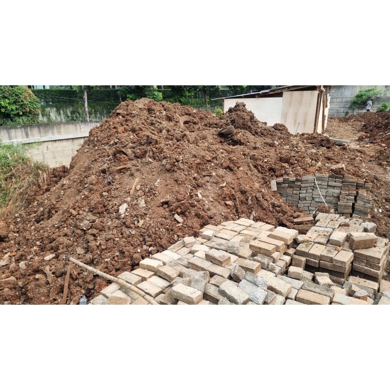 Jual URUGAN GALI KOLAM GALIAN BASEMENT BUANG PUING TANAH MERAH TANAH ...