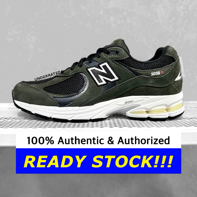 Jual New Balance 2002R Army Green M2002RB (100% Authenthic) | Shopee ...