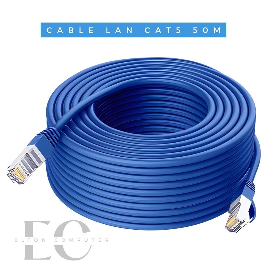 Jual Kabel LAN 50M CAT 5E / Kabel UTP 50 Meter / Cable LAN CAT5 50m ...