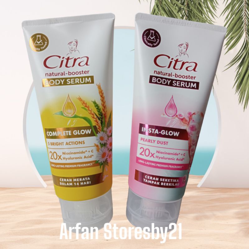 Jual CITRA Body Serum Natural Booster Complete Glow - Insta Glow 20x ...