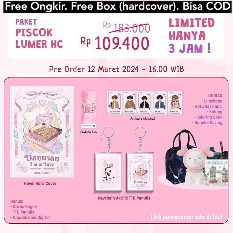 Jual ORIGINAL Novel DANUSAN I'M IN LOVE (Anita Firdaus) Akad x Skuad ...